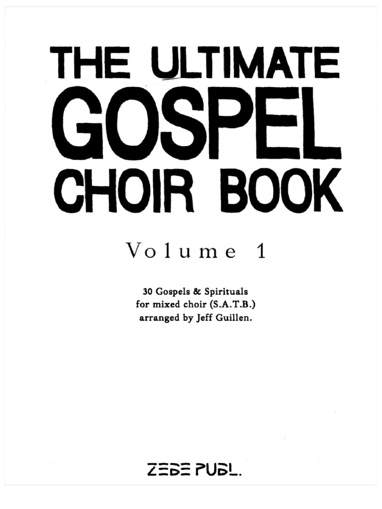 Gospel Book Vol1 (SATB) | PDF