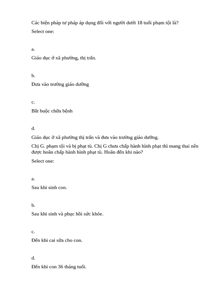 Trac Nghiem LHS | PDF