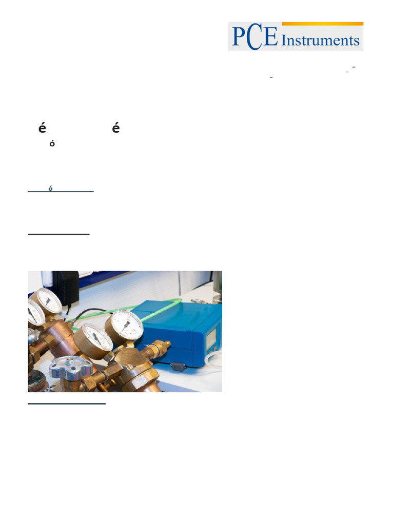 Manometro Terminos Tecnicos | PDF | Sensor | Medición