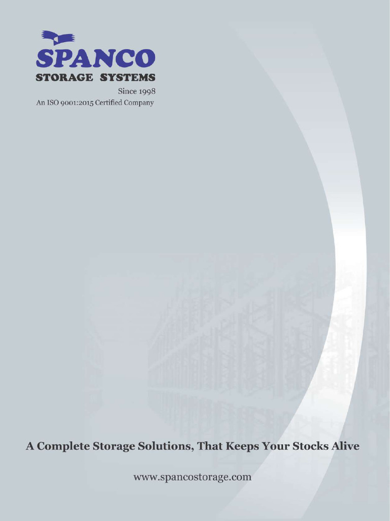 Spanco Storage Product Catalogue 2022 | PDF