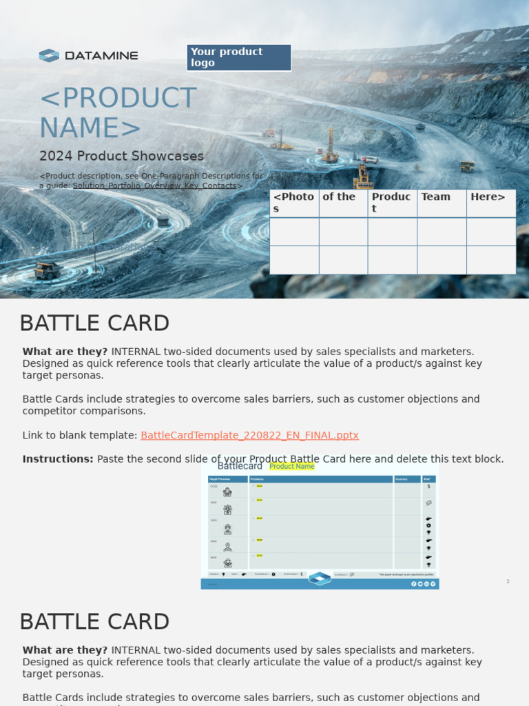 TEMPLATE 2024 Product Showcase Pack | PDF | Innovation | Return On ...