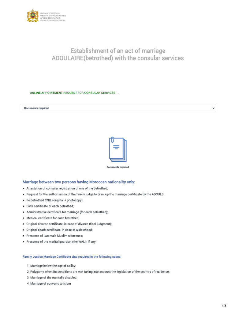 Exemple of Act | PDF
