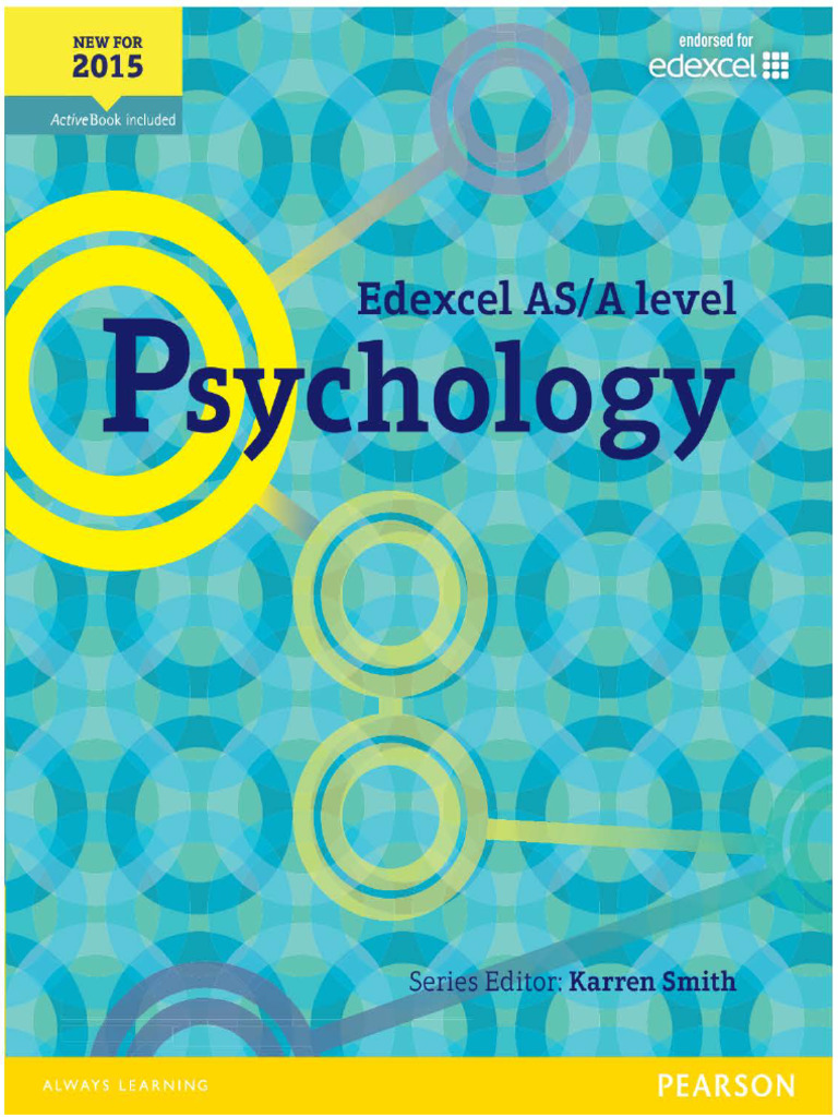 As A Level Psychology (Elizabeth Barkham and Karren Smith 2015) | PDF