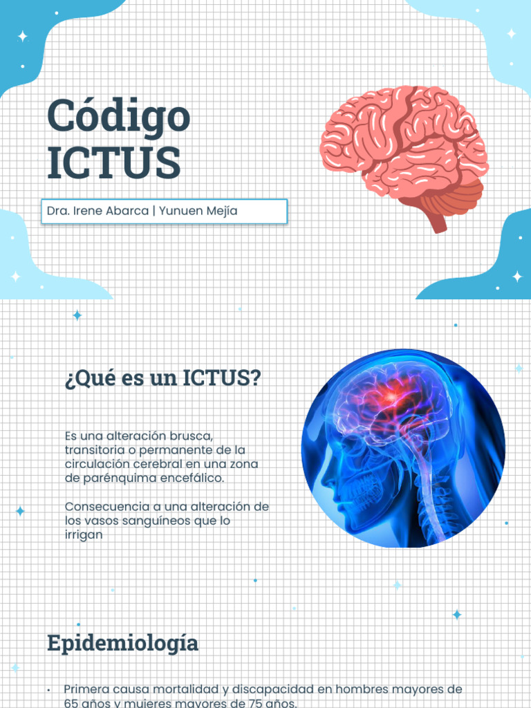 CÓDIGO ICTUS | PDF | Carrera | Epidemiología