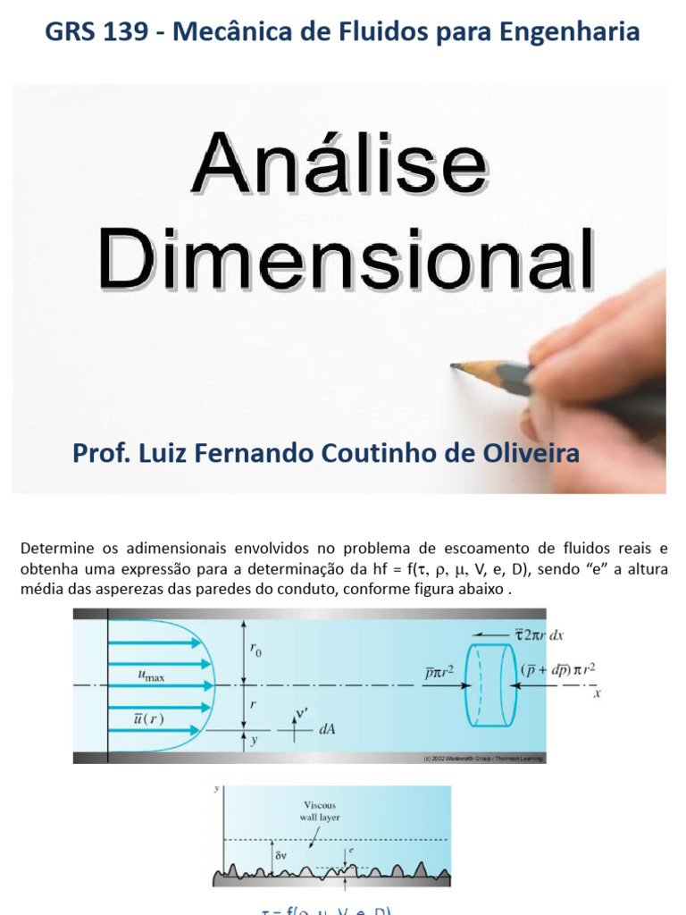 Aula Prática Análise Dimensional | PDF | Líquidos | Engenharia Química
