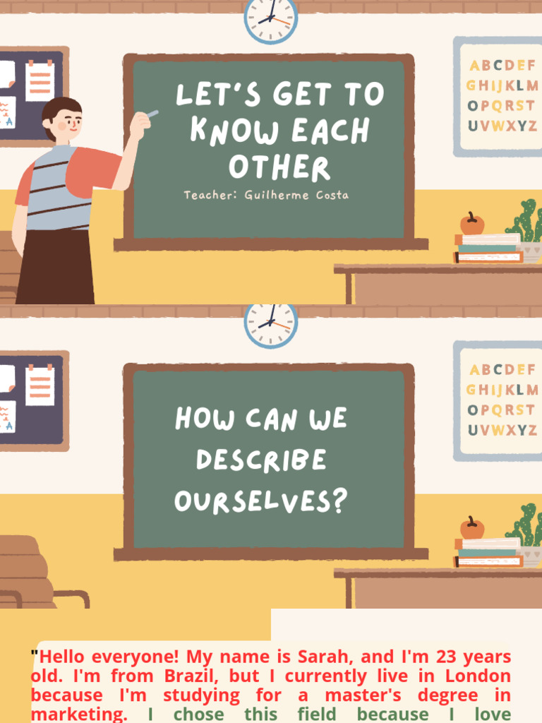 B1 - Geeting To Know Each Other | PDF