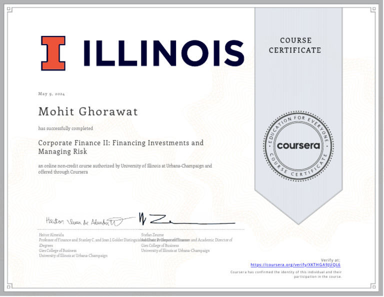 Corporate Finance II | PDF Corporate Finance II | PDF