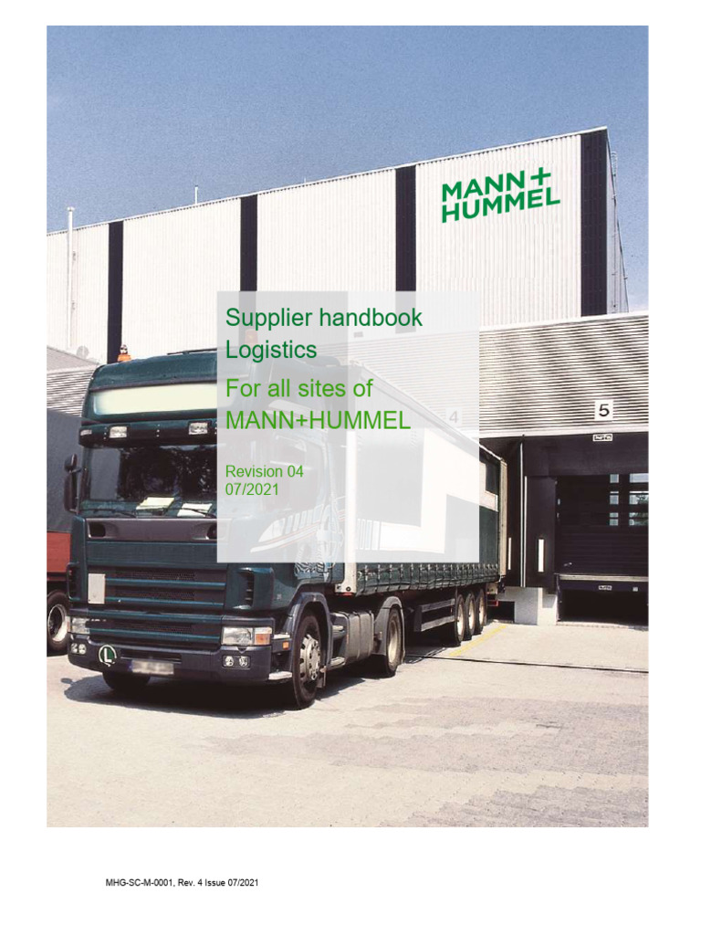 Logistics_Manual_WW_en | PDF | Packaging And Labeling | Electronic Data ...