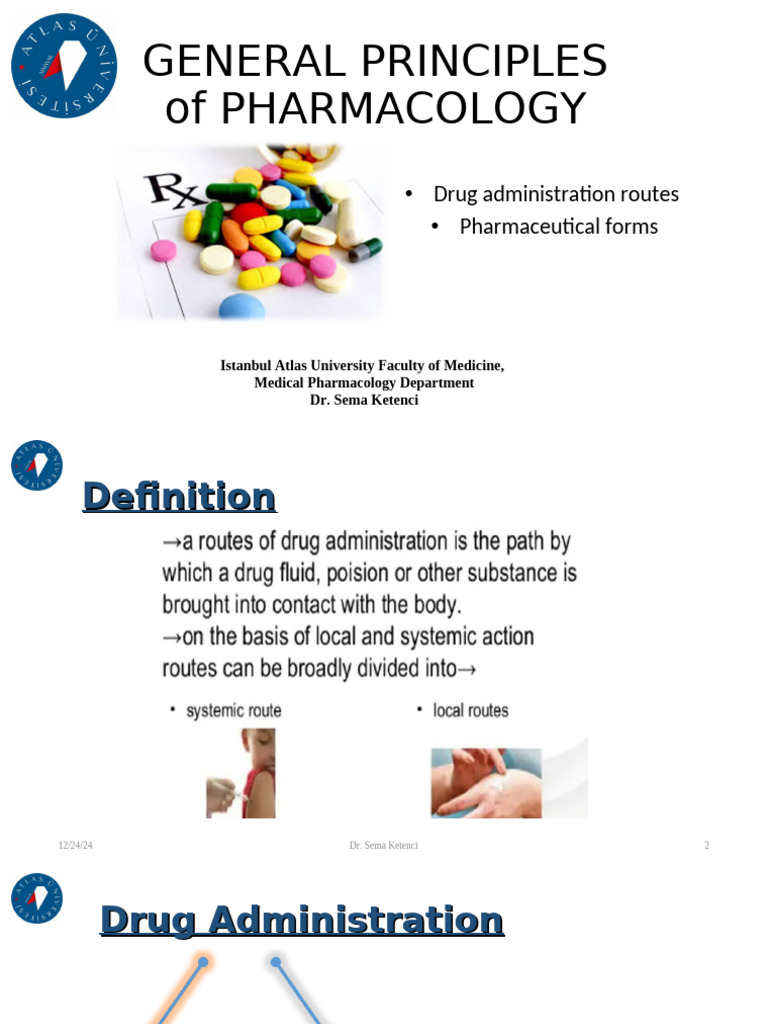 Pharmacology: Drug Administration Routes | PDF | Topical Medication ...