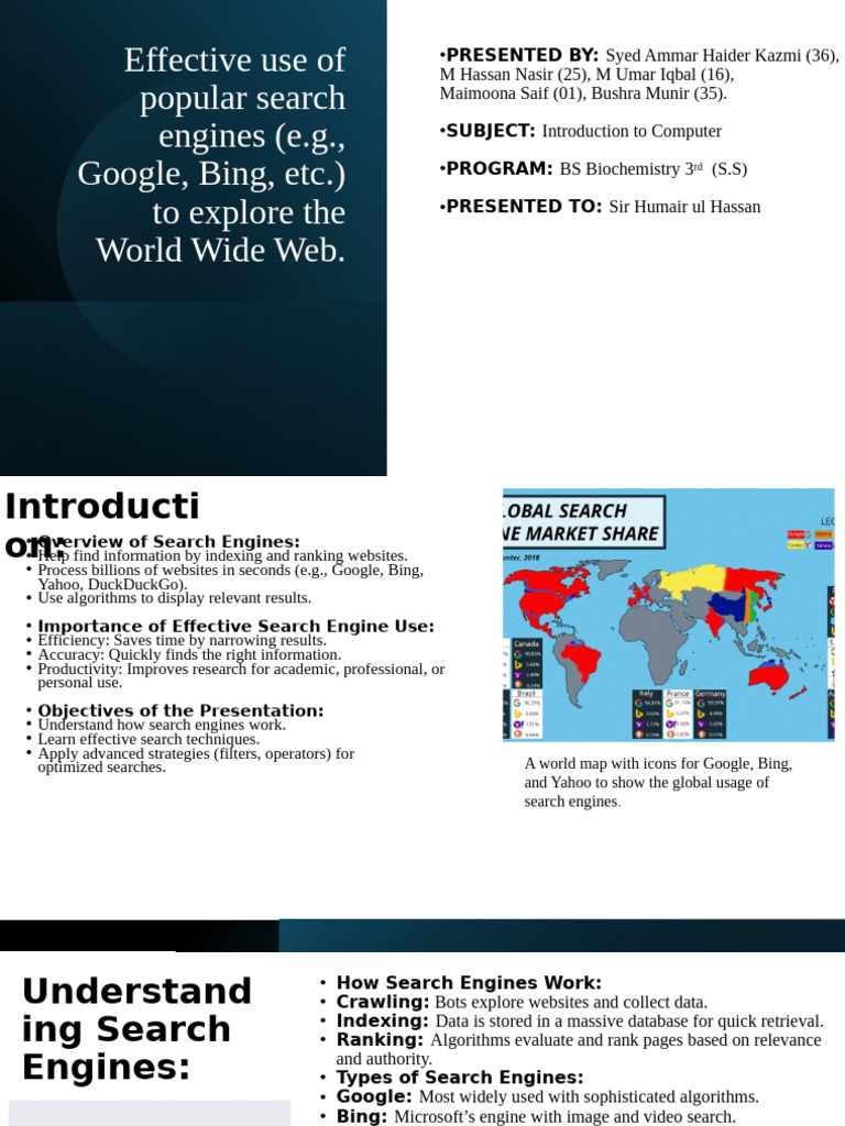 Effective Use of Popular Search Engines - PPTX - 20241215 - 224129 - 0000 | PDF | Computing ...