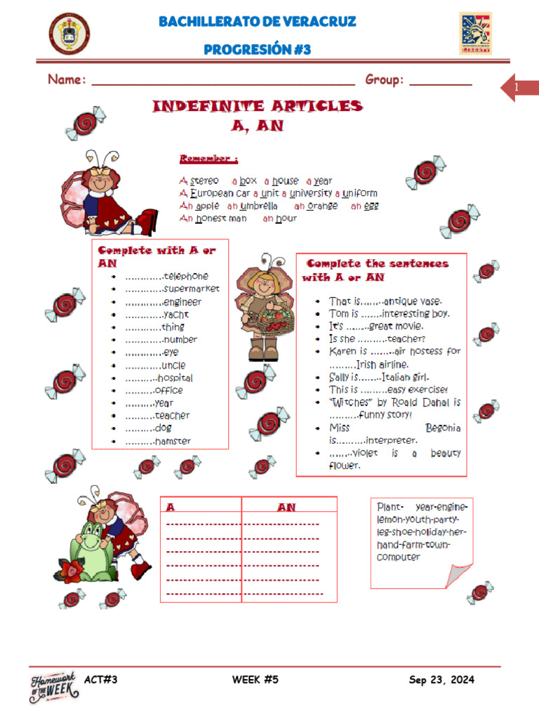 ACT - #3 - Progresion 3 - W5 - 230924 | PDF
