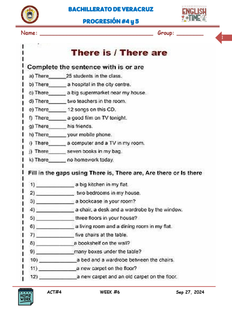 ACT - #4 - Progresion 4y5 - W6 - 270924 | PDF