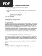 HUM 102 Module Four Project Draft Template | PDF