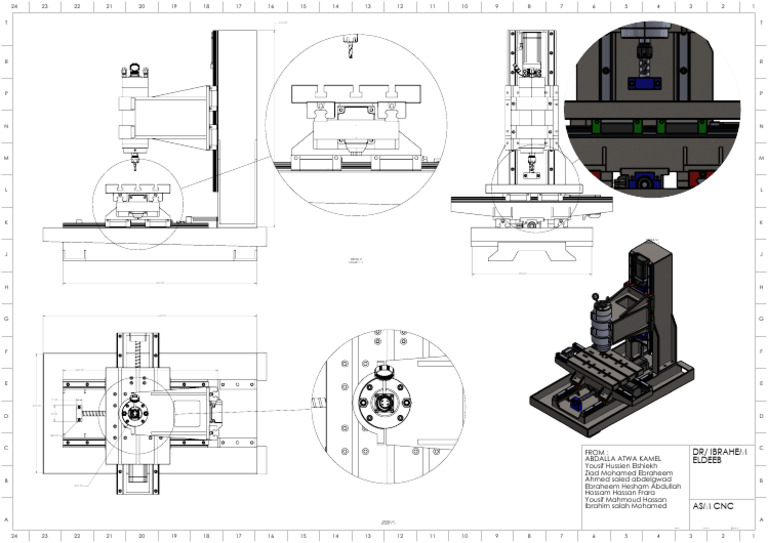 CNC Detail Sheet and Weights List | PDF