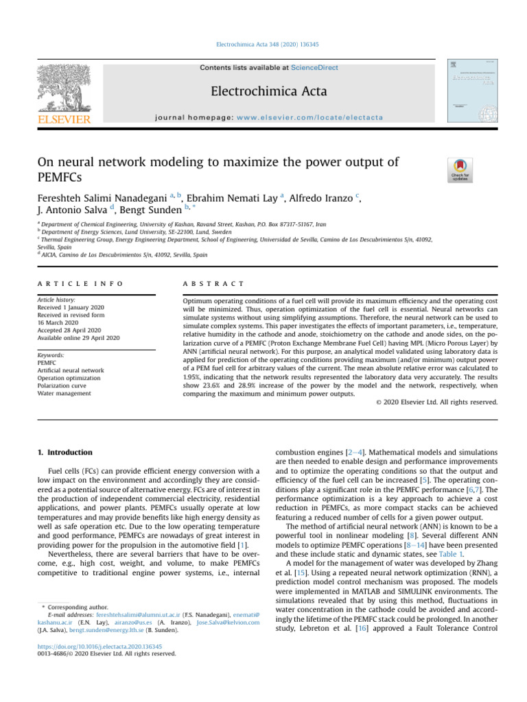 1 s2.0 S0013468620307374 Main | PDF | Artificial Neural Network | Cross Validation (Statistics)