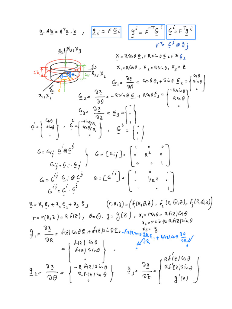 5th Session - Deformation Gradient in FEM (Introduction) | PDF