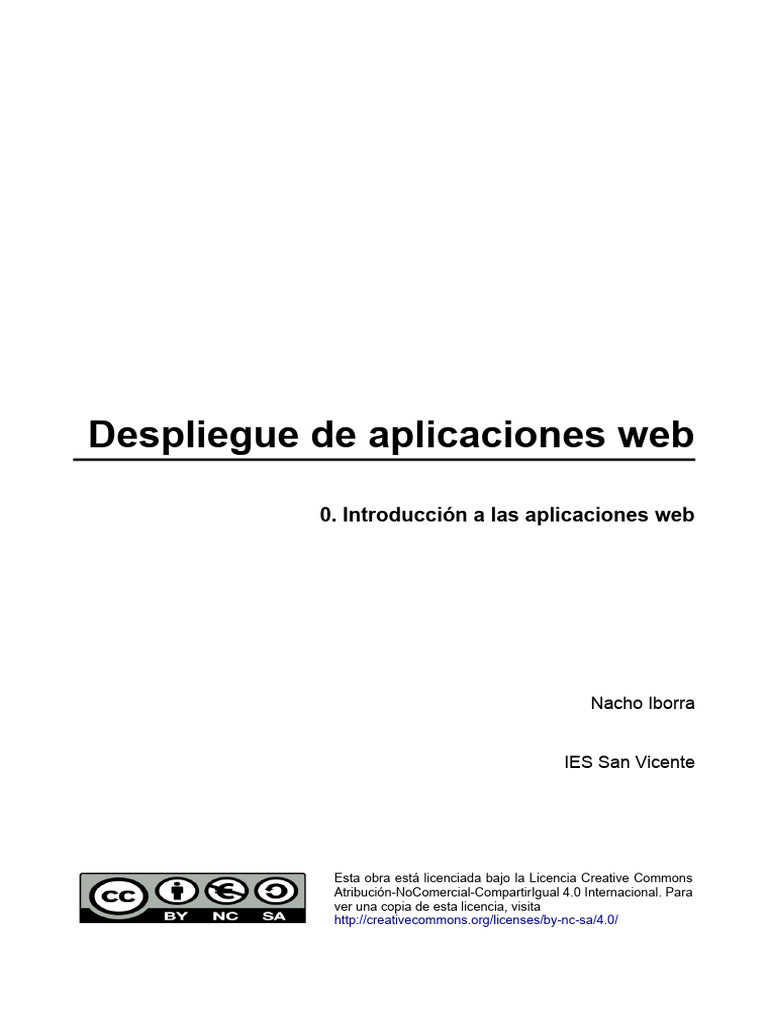 Guía sobre Despliegue de Aplicaciones Web | PDF | Aplicación web | Red mundial
