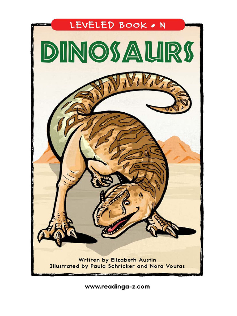 Dinosaurs | PDF