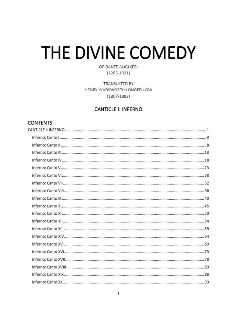 Inferno | PDF | Inferno (Dante)