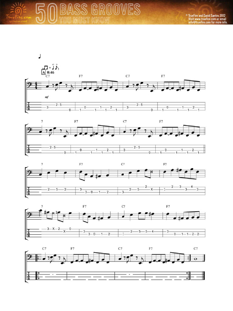 Bass Line 1 | PDF