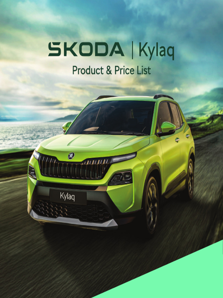 Skoda Kylaq Price Brochure | PDF