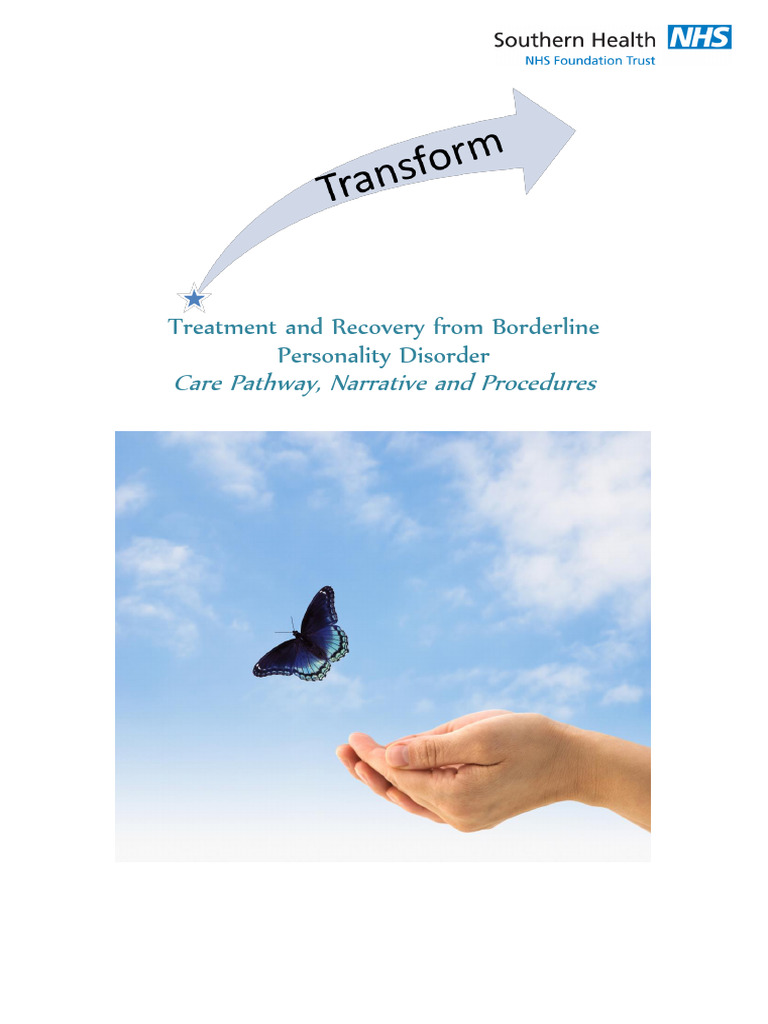 Transform Borderline Personality Disorder Care Pathway Jan 2017 Version ...