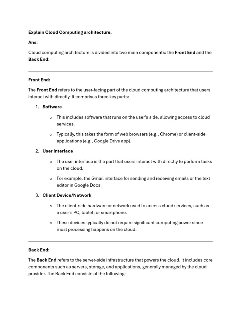 CCD UNIT 2 | PDF | Cloud Computing | Service Level Agreement