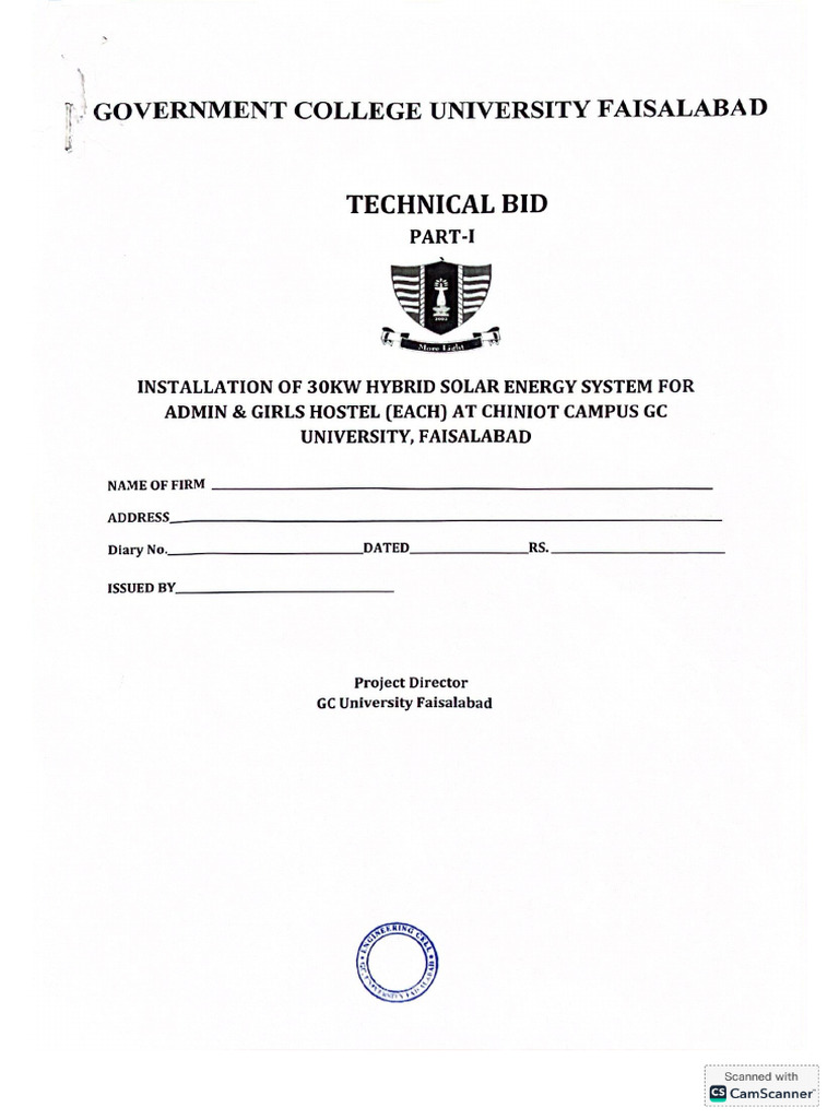 30kW GC University FSD | PDF