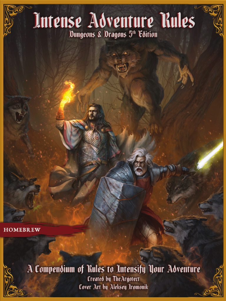 Intense Adventure Rules | PDF