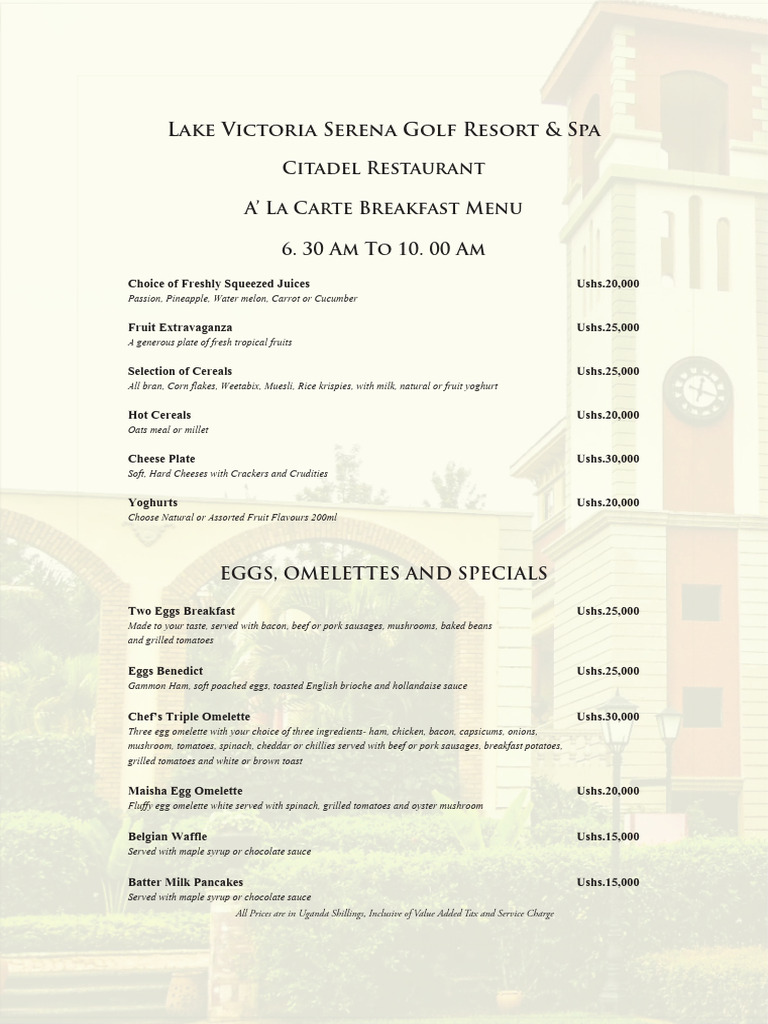 Citadel Restaurant Menu | PDF | Hamburgers | Indian Cuisine