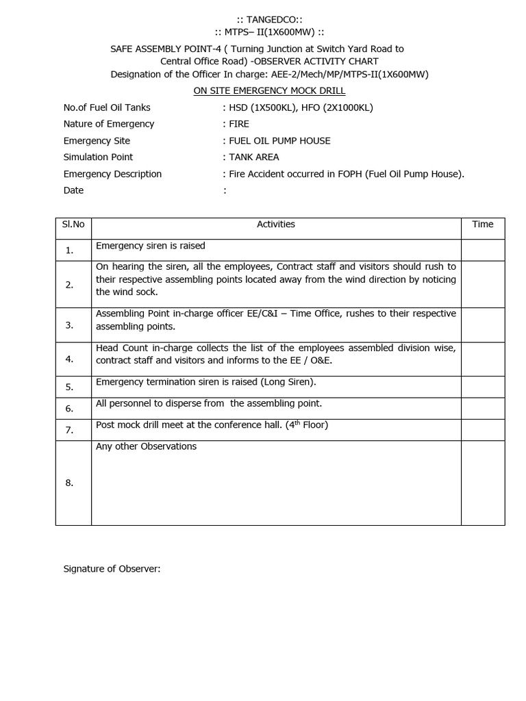 4.safe Assembly Point - 4 | PDF