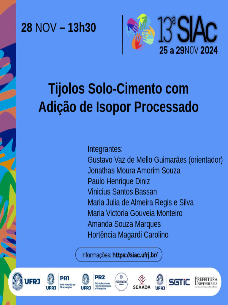 Tijolos Solo Cimento Com Quentinhas | PDF | Desperdício | Tijolo