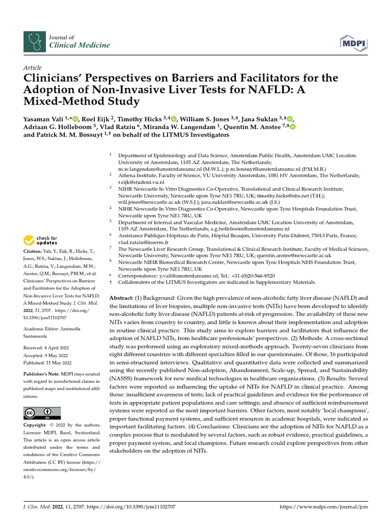 Contoh Mapping Barriers Pake NASSS | PDF | Clinical Medicine | Medical ...