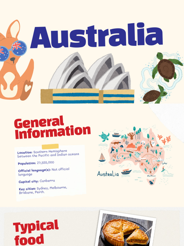 Overview of Australia: Culture, History, and Attractions | PDF