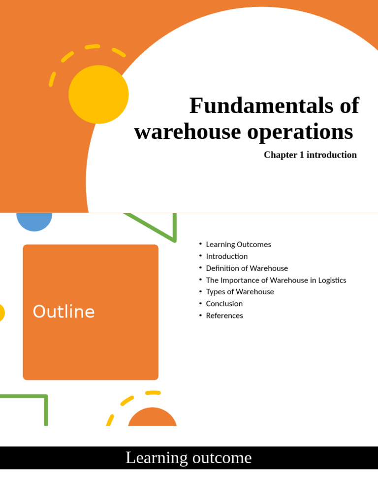 Warehouse Operations Essentials Guide | PDF | Warehouse | Logistics
