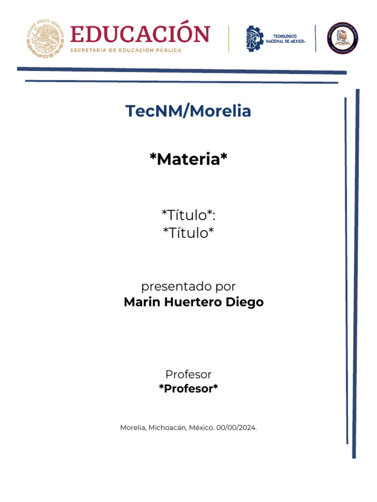 Portada Tec | PDF
