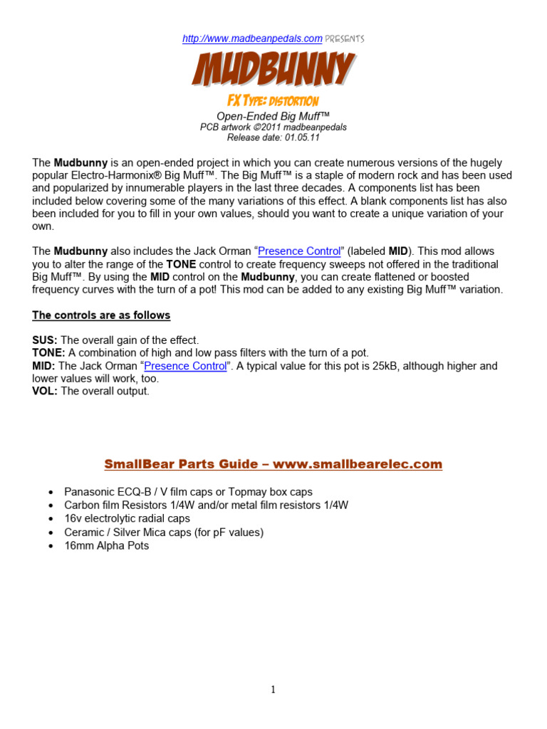 Mud Bunny | PDF | Field Effect Transistor | Mosfet