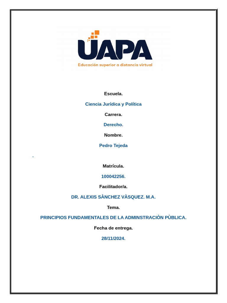 Tarea Iii | PDF | Administración Pública | Gobierno