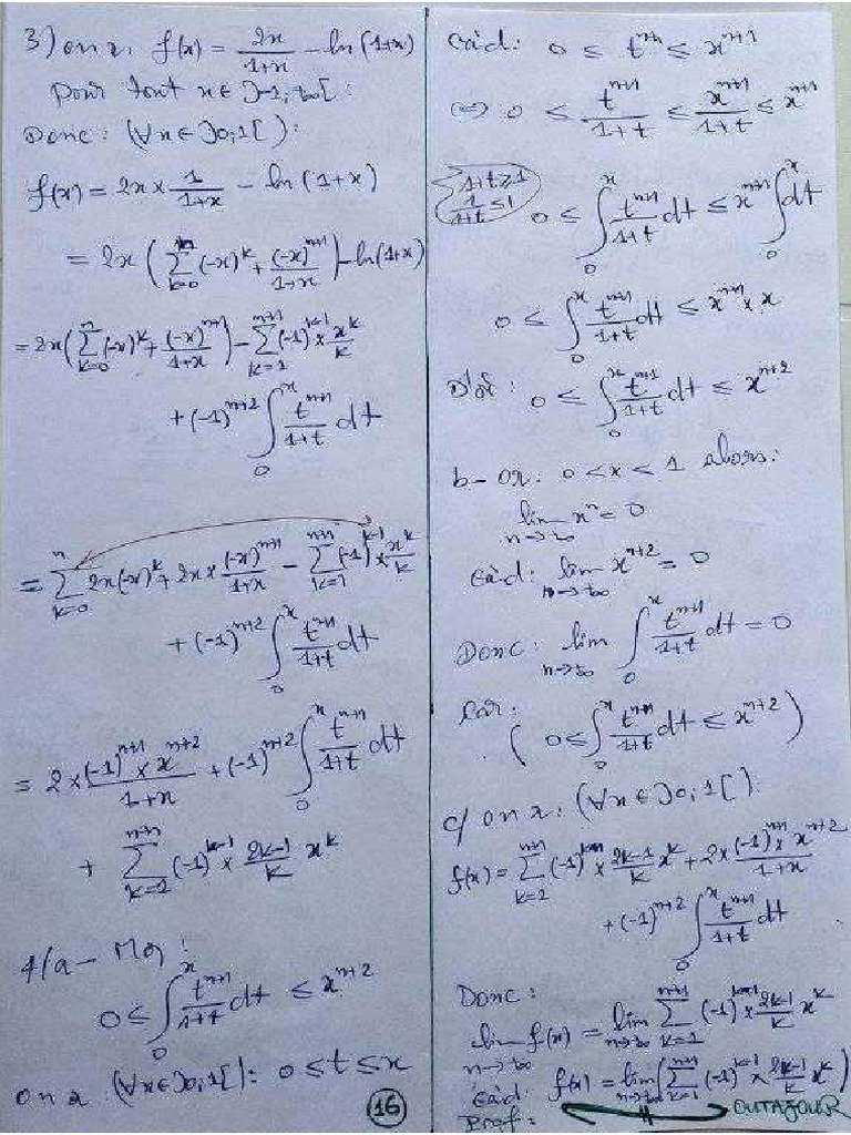 Examens Blancs 2BAC SM 2 (1125) - 1 | PDF