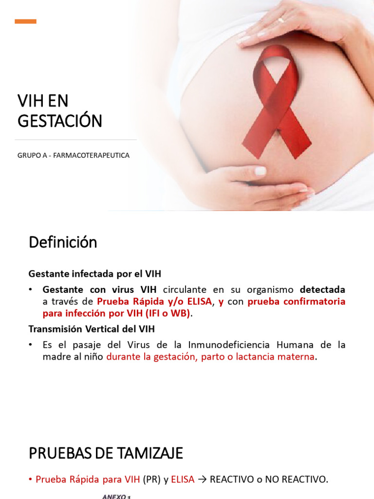 VIH EN GESTACION | PDF | VIH | El embarazo