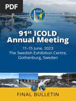 Icold BulletiN | PDF | Dam | Concrete