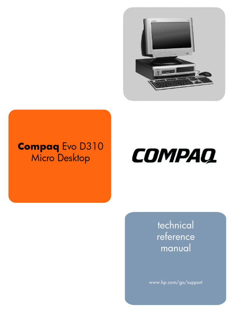 Compaq EVO D310 | PDF