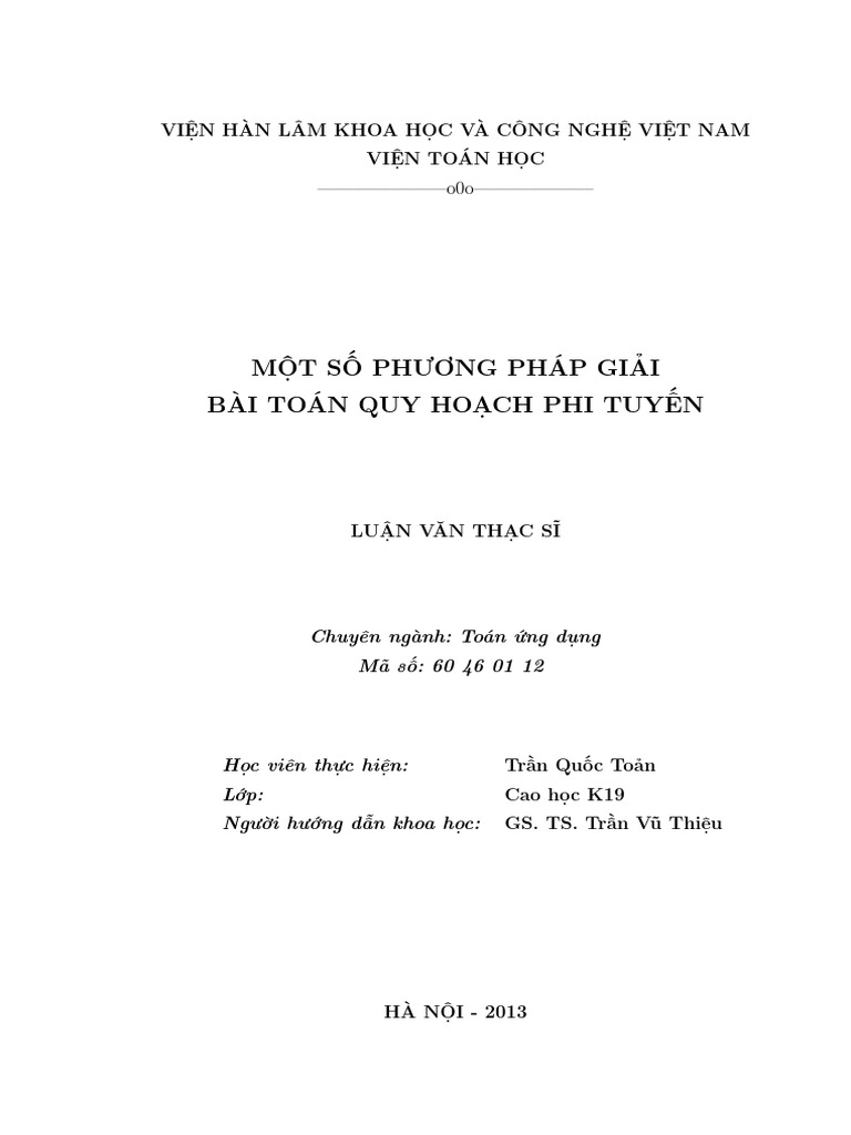 Tran Quoc Toan | PDF