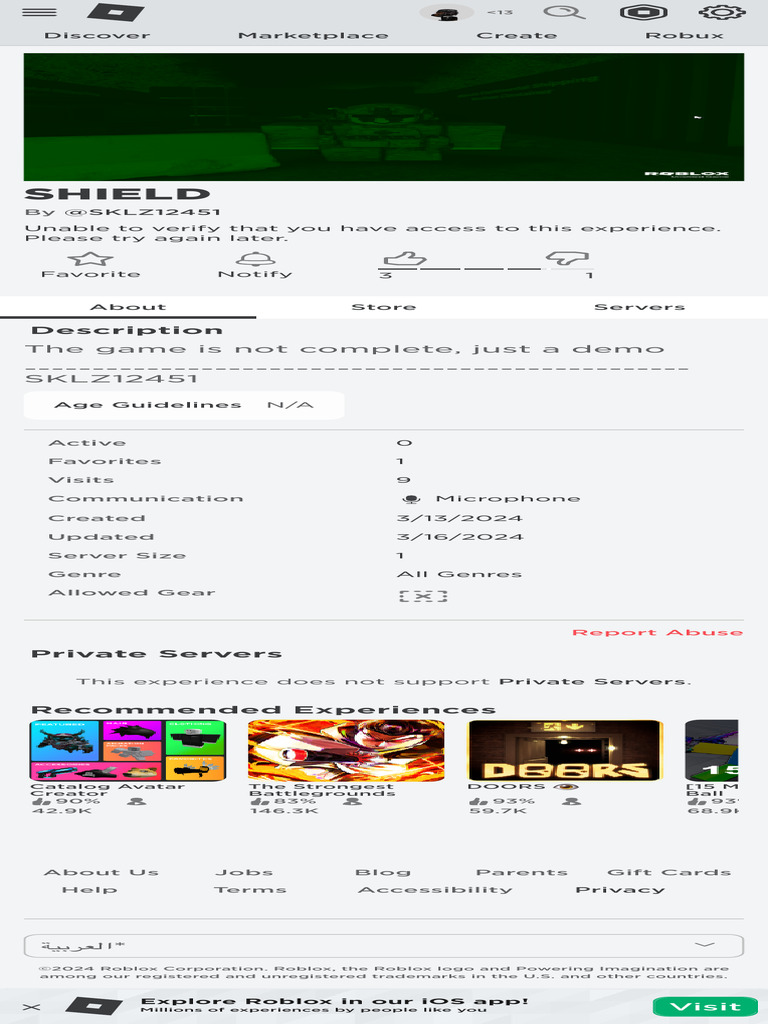 Shield - Roblox | PDF