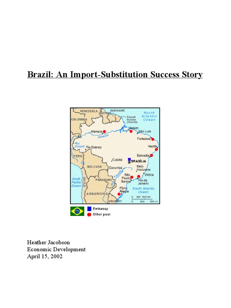 Brazil's Import-Substitution Success | PDF | Economic Growth | Brazil