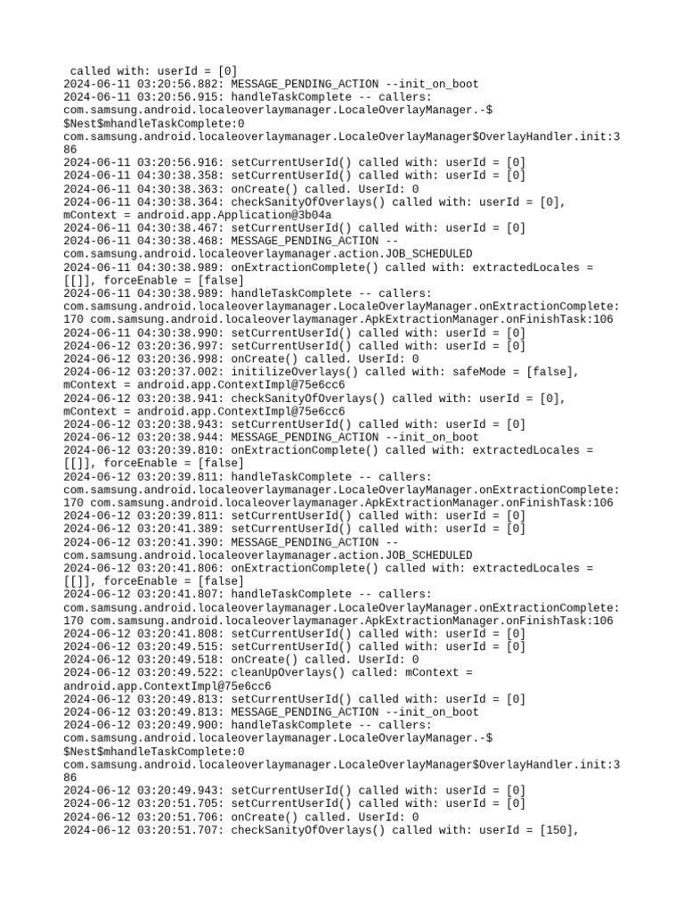 Lom Log | PDF | Android (Robot) | Computer File