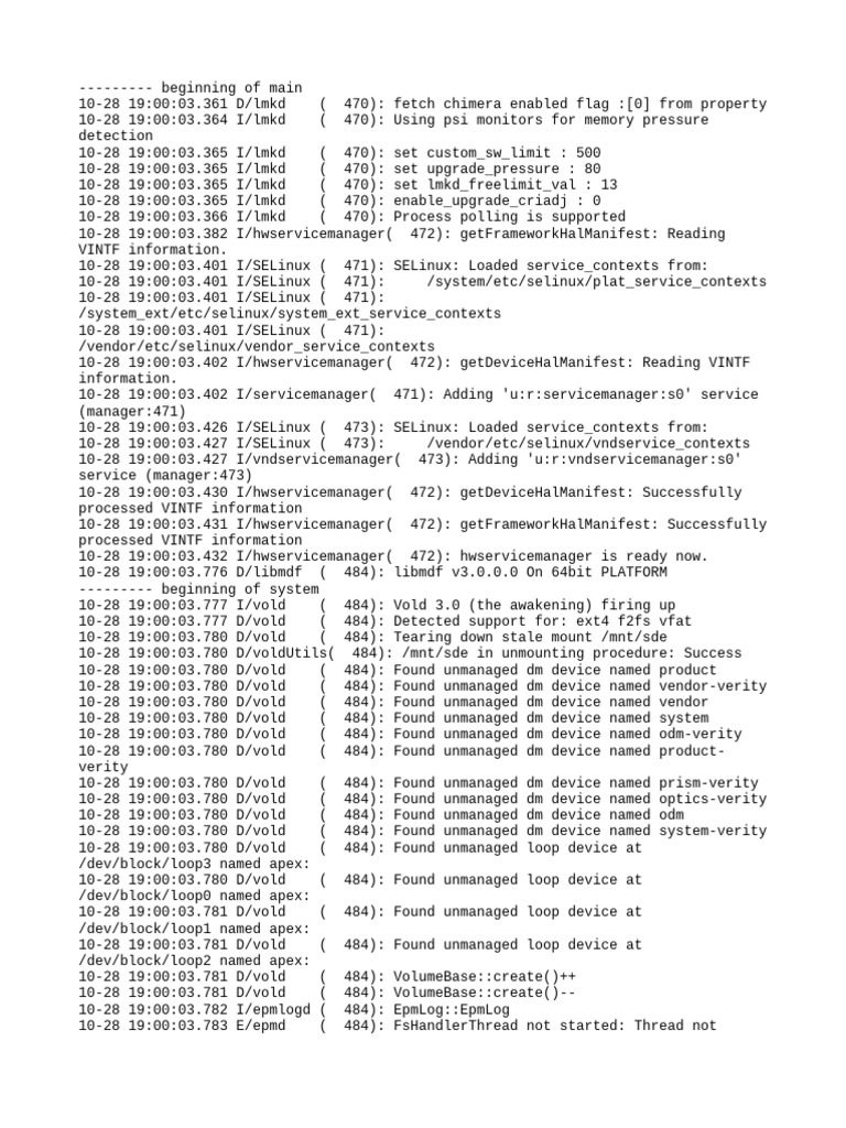 Logcat Home Fota Update Log | PDF | Computer Data | Computing