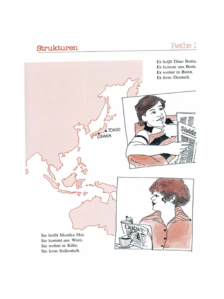 Lernziel Deutsch, Lektion 1-8 - 241025 - 171959 | PDF