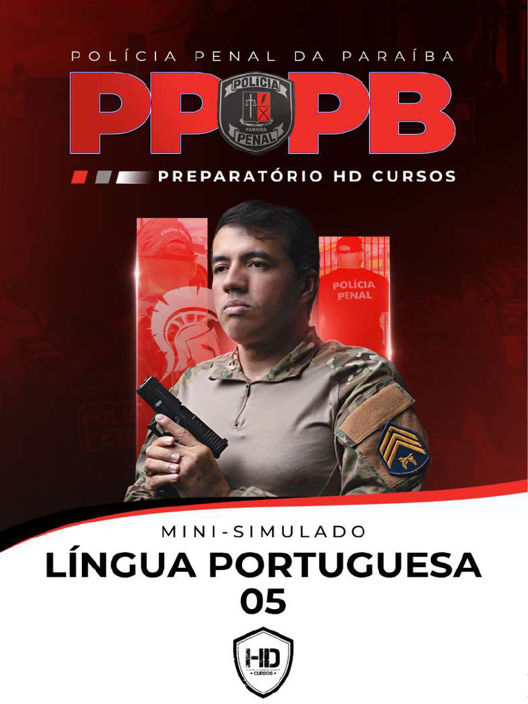 Mini-Simulado - PPPB - Língua Portuguesa 05 - HD Cursos | PDF