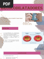 Broncodilatadores: SABA, LABA y LAMA | PDF